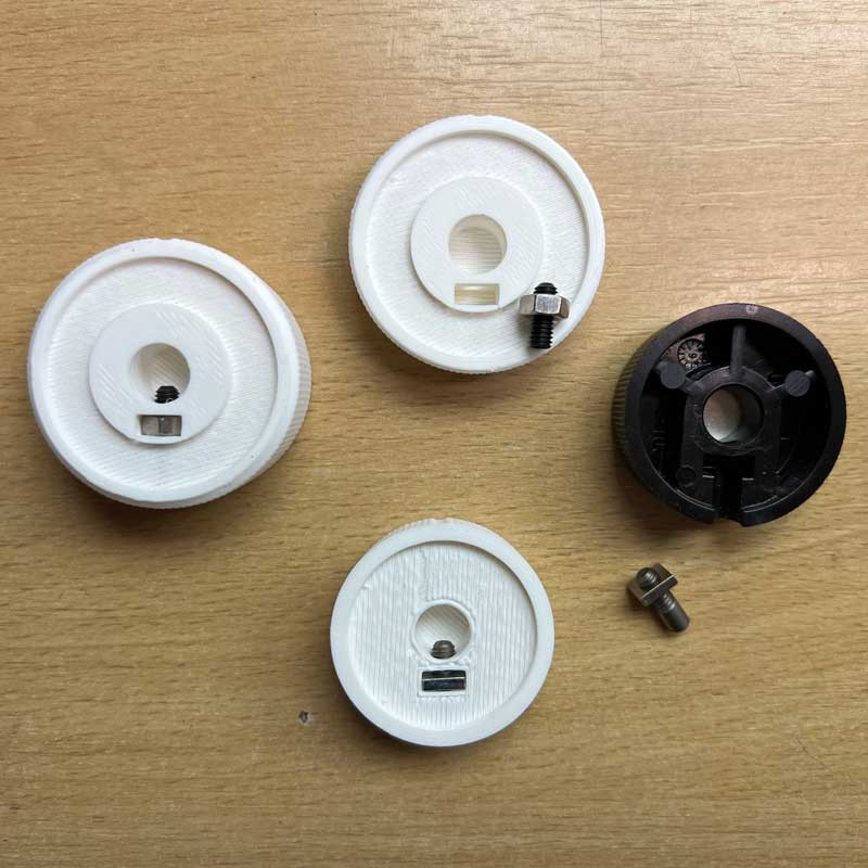 stl-file for Needle Position & Sewing / Darning knob - BERNINA 950 & 10xx