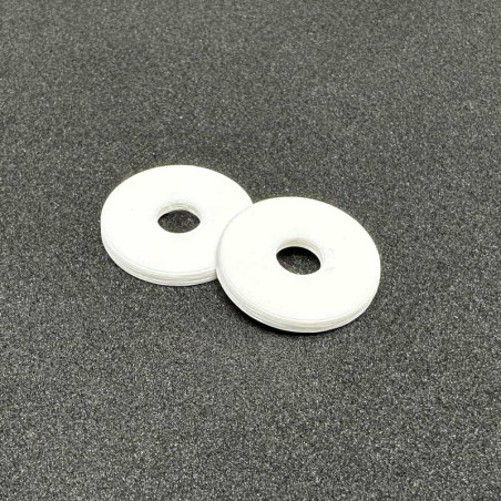 2x Steel Spool Pin Base Washer